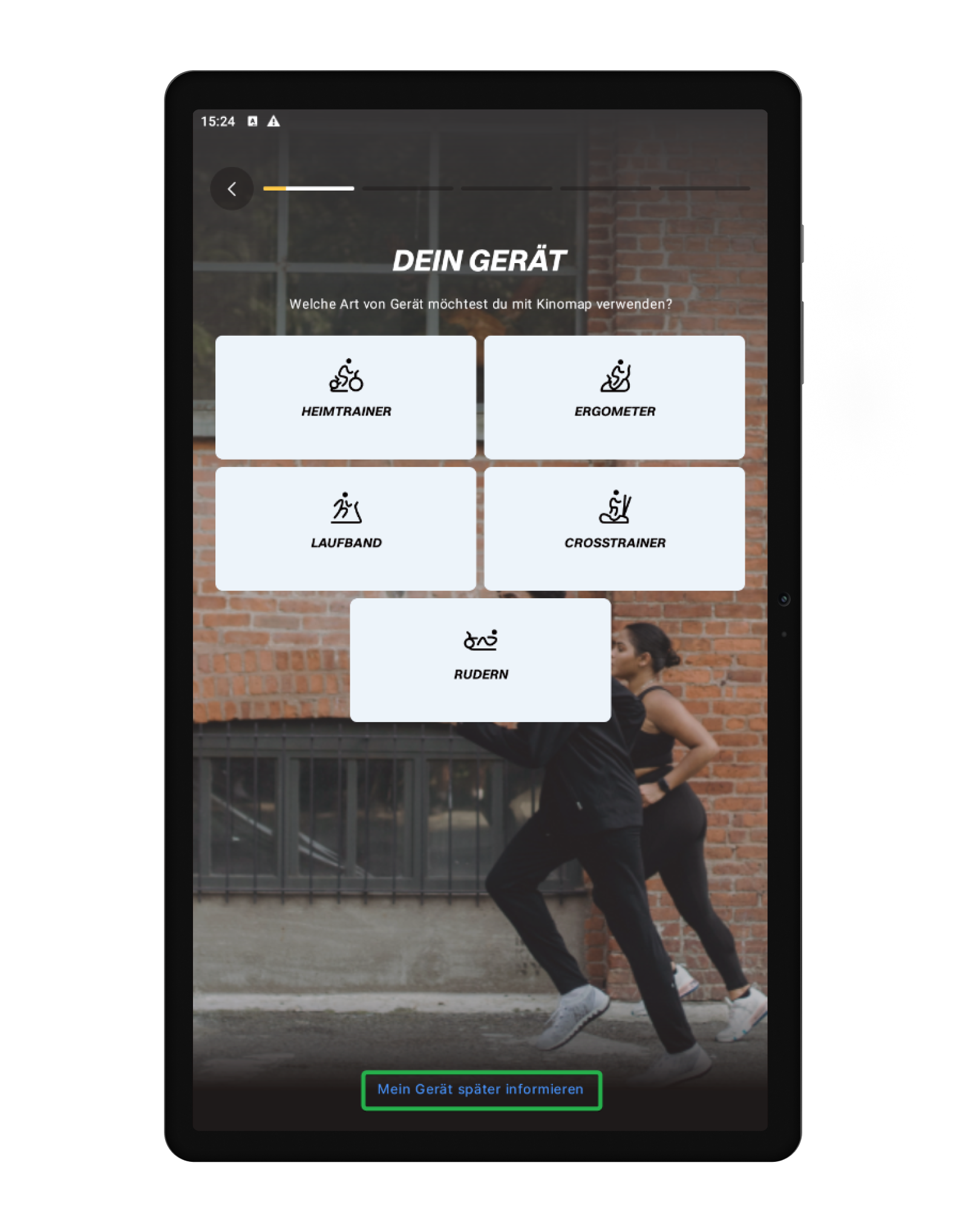 Wie erstelle ich ein Kinomap Konto? – Kinomap Support